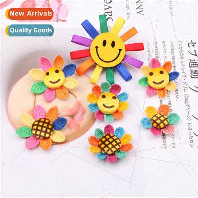 Semi-finished flowers jewelry accessories cute sunflower chi