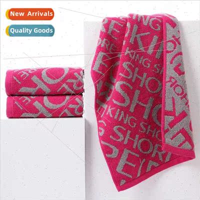 Cotton high-grade thickened combed yarn towel Soft thick tow