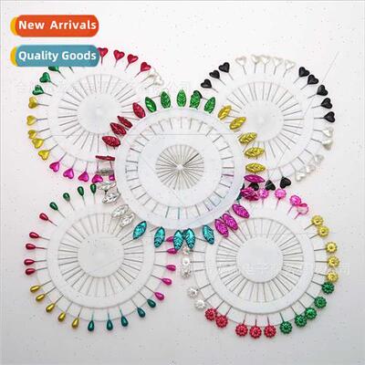 Large colorful bead needle big head needle pearl needle need