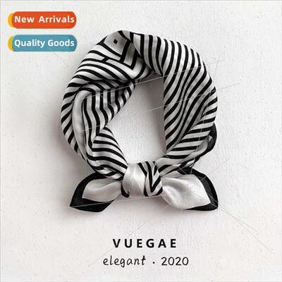 lk neckerchief female Korean  simple fashion silk scarf spri