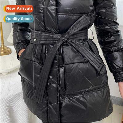Outerwear square no holes belt female decorative feather wai