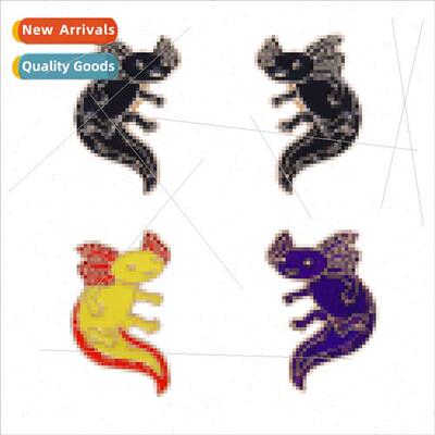 Salamander Brooch Cute Aquatic Creature Pins Bag Accessories