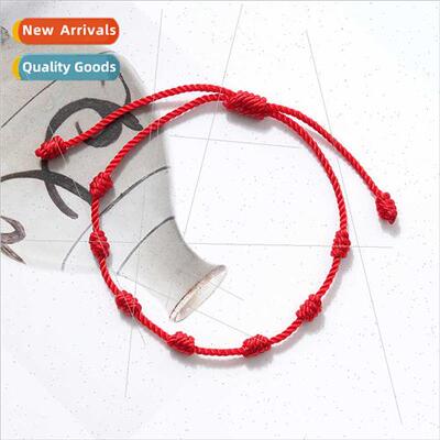 New Friendship Braided Bracelet Fashion Red Rope Bracelet 7