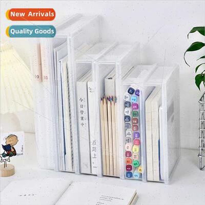 Office stationery storage box books dust protection box desk