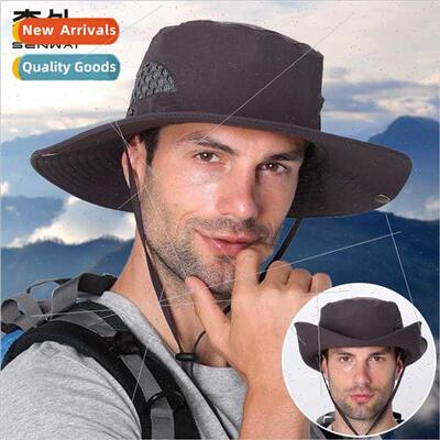 Summer hat men fisherman hat UV outdoor fishing cap sunscree