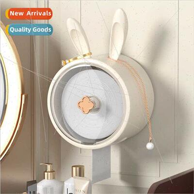 Wall-mounted washcloth tissue box home bathroom cartoon -mar