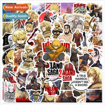 50 new Japanese manga ice sea war story graffi stickers cart