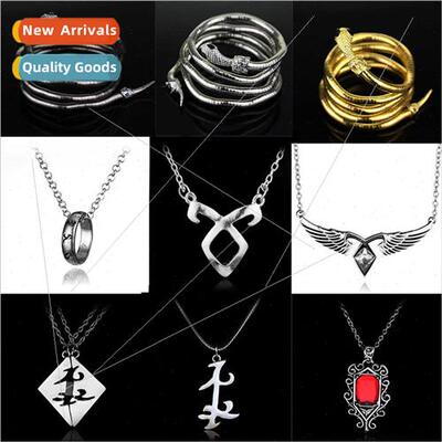 Cy bones ring necklace Europe Uned States film around orname