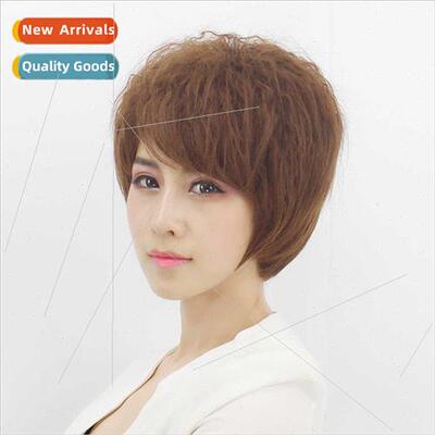 Wig female short hair simulation hair fashion corn hot explo