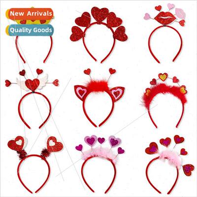 New Valentine Day hair bands love headbwedding atmosphere dr