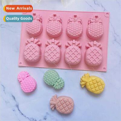 licone 8 wh pineapple chocolate DIY cake ice cookies pastry