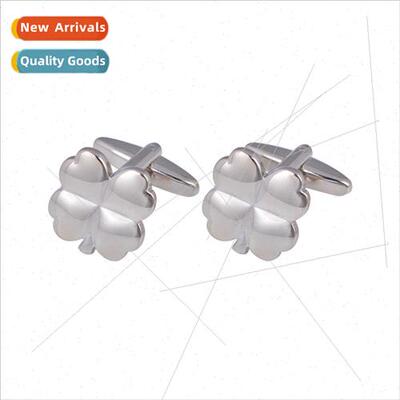 Popular Clothing  copper cufflinks mixed  cky silver metal f