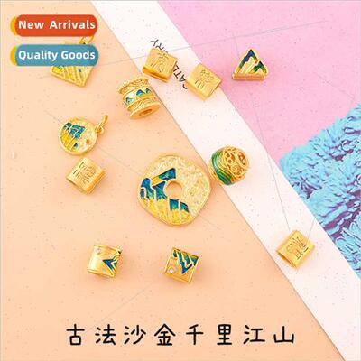 Qianli angshan ancient handmade weaving DIY bracelet necklac