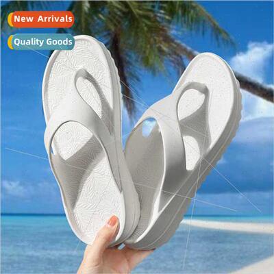 Summer new stepping sh feeling slippers thick bottom outside