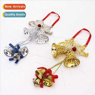New Christmas decorative accessories 10CM English bell hollo