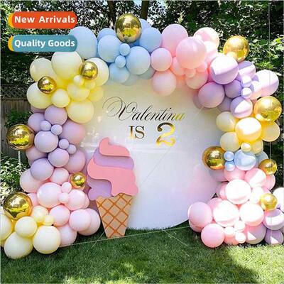 Macaron balloon garlarch balloon chain set children birthday