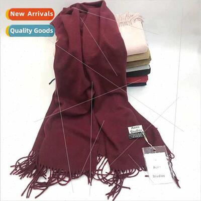 Couple cashmere scarf autumn winter Korean  hch men women so