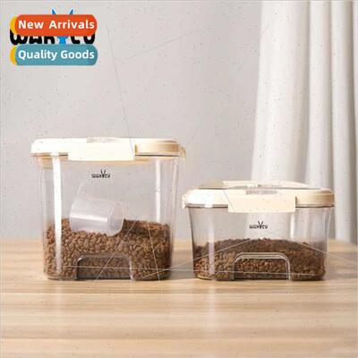 UK Cat Food Storage Bucket Dog Food Sealed Bucket Moisture R