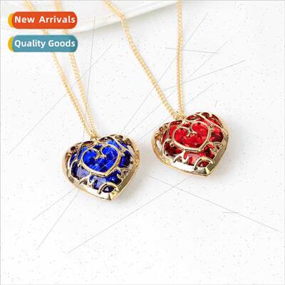 legend Zelda hollow love crystal necklace movie surrounding