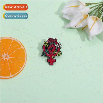 Europe Uned States alloy feminist series alloy brooch beauti
