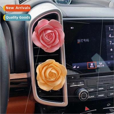 E56145 Rose air vent gypsum car aromatherapy aromatherapy or