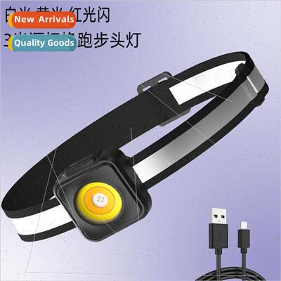 2023 new red light warning rechargeable outdoor long-distanc
