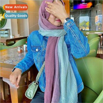 Hand Painted Gradient Color Bubble Scarf Ring Velvet TR Cott