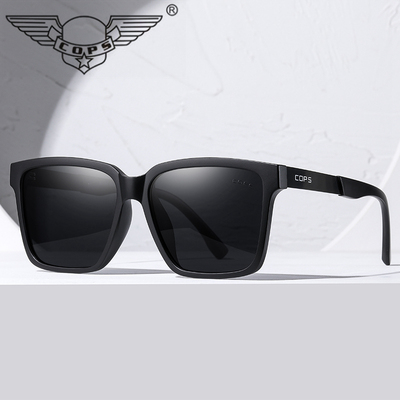 特蟼偏光方形磨砂男款太阳镜