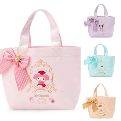 sanrio盛装蝴蝶结手提包化妆包