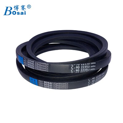 三角带橡胶V型工业传动带皮带C型Li配套C4000-5000