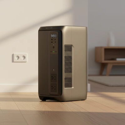 ECOFLOW DELTA 2000 Air 1900wh 太阳能电池板 MPPT 600W 纯正弦