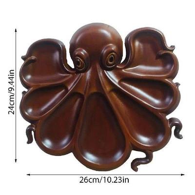 Octopus Charcuterie Platter for Cheese Meats Fruit Novelty