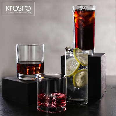 直身透明玻璃水杯家用