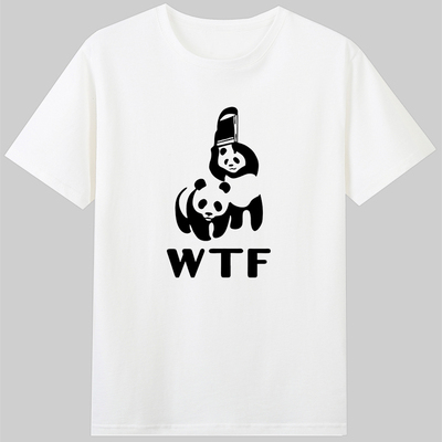 WTF恶搞logo熊猫panda搞