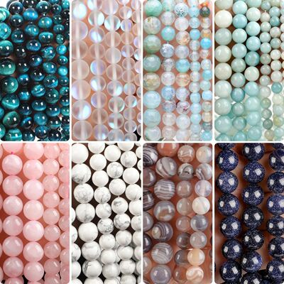 und Agate stone Beads for Jewelry Making Diy Bracelet     mm