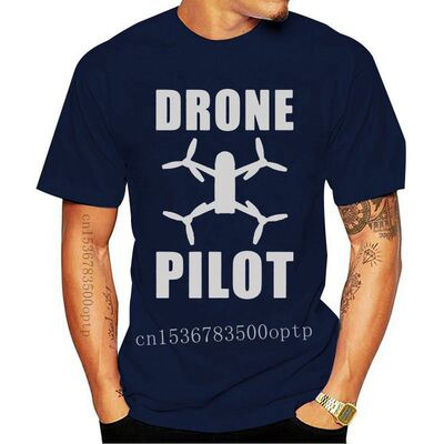 Men tshirt Short sleeve Drones Pilots Robot gift birthday pa