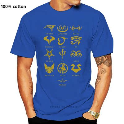Stargate Sg-1 Show Goa'Uld  Licensed Adult T-Shirt All Sizes