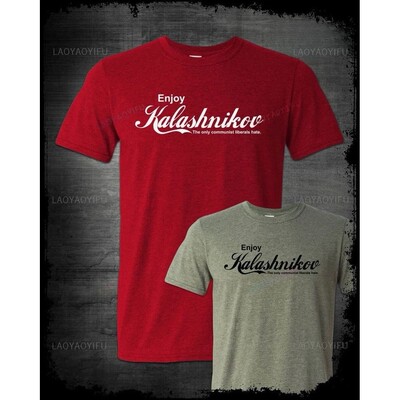 Enjoy Kalashnikov Take It Shall Not Be Infringed AK-47 Print