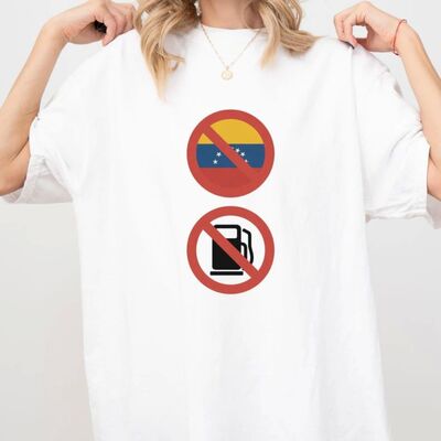 Hands Off Venezuela T-Shirt Unisex Graphic Tee Protest Symbo