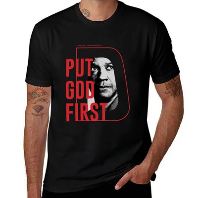 Denzel washington quote T-Shirt football t shirt oversized g