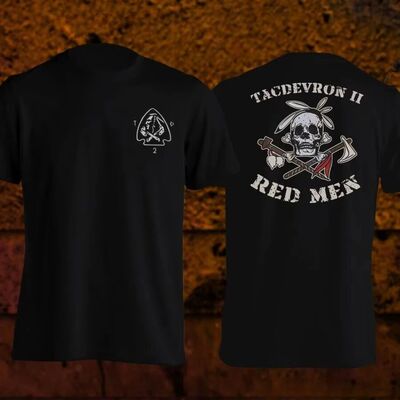 Mens T-shirt Size S-3XL Naval Seals DEVGRU The Tribe Red Squ