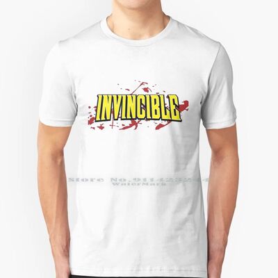 Invincible Bloody Logo High Quality 100% Cotton T Shirt Invi