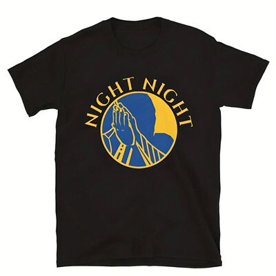 Night Night Steph 30 GSWarriors Basketball T-Shirt Casual Sh