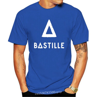 New 2021 BASTILLE English Rock Band Logo Men Black T-Shirt S