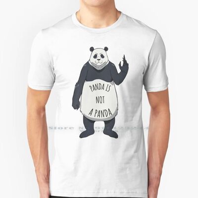 Panda Is Not A Panda-100% Cotton T Shirt Manga Megumi Yuji I