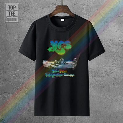 Yes Topographic Oceans T Shirt S M L Xl 2Xl New Official T S