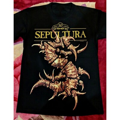 Sepultura Band T Shirt Cotton All Size S 5Xl