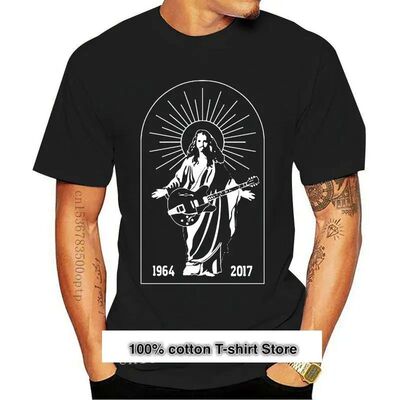 Camiseta negra para hombre, Camiseta con estampado de el hij