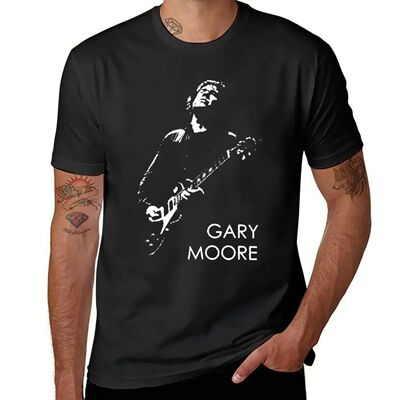 Gary moore T-Shirt blacks customs design your own for a boy