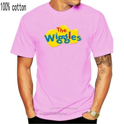 The Wiggles Logo S T-Shirt Men Funny Print Women Tops Tee Ca